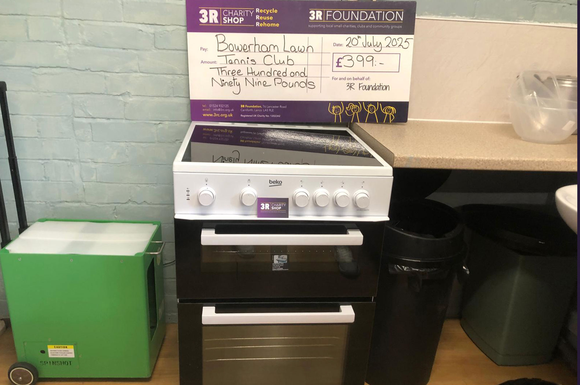 Bowerham Lawn Tennis Club - 3R Charity
